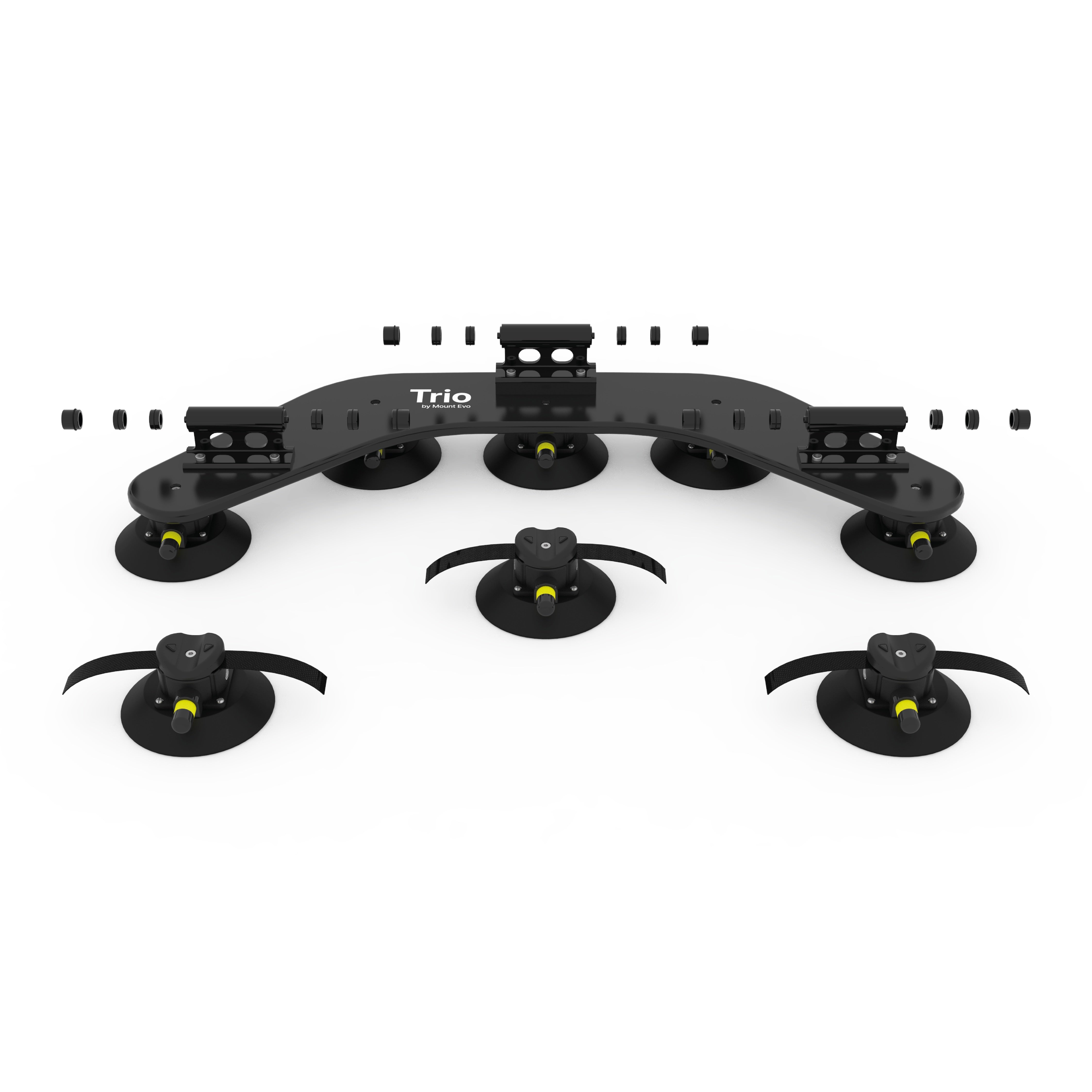 Trio - Three Bike Vacuum Rack | Mount Evo